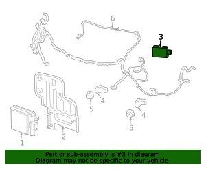 2019-2023 Cadillac Cruise Control Distance Sensor 84523853 ...