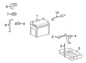 2007-2011 Lexus GS450h Battery 28800-31281 | LexusOfKendall