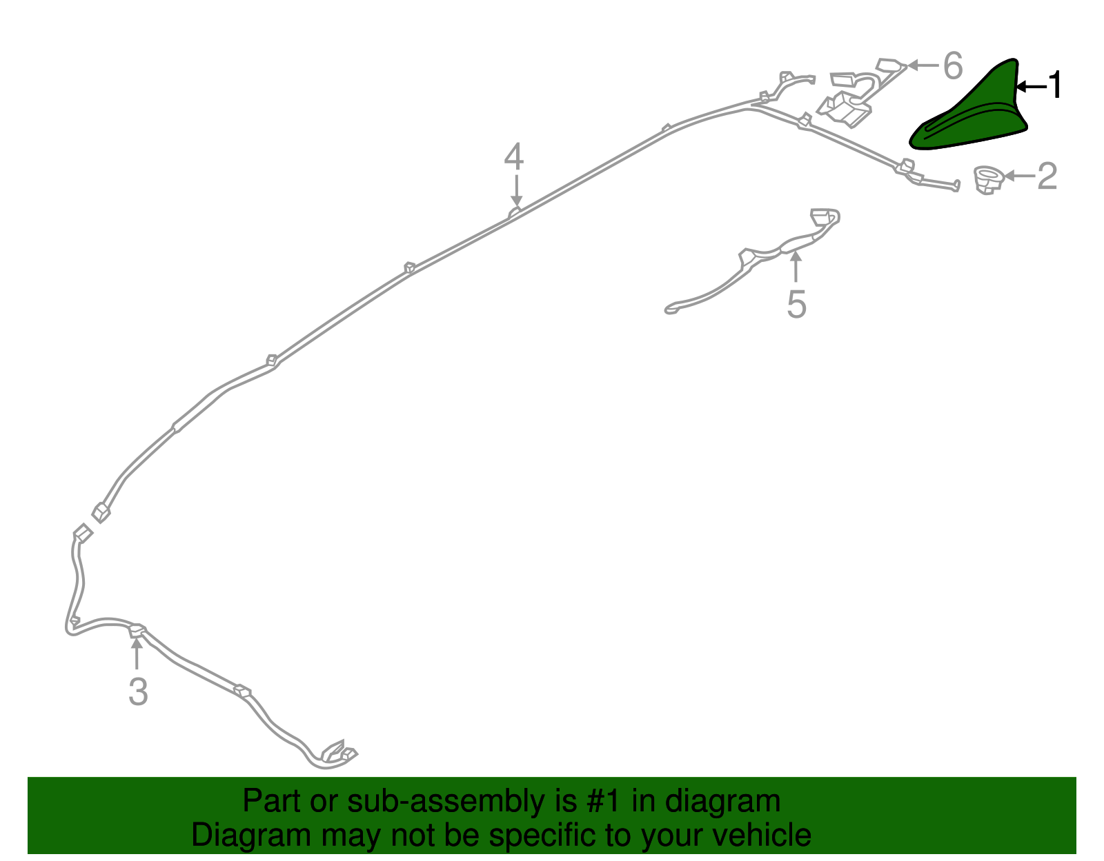 96210-3X000-NKA - Radio Antenna Mast 2013-2016 Hyundai | AutoNation Parts