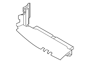 29136-C6500 - Lower Air Guide 2016-2018 Kia Sorento | Kia.Parts Store