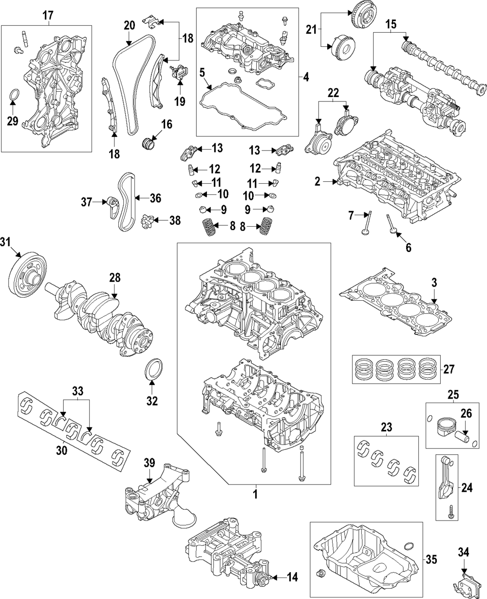 24360-2S000 - Engine Variable Valve Timing (Vvt) Solenoid 2021-2024 Kia ...