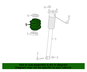 247-324-69-00 - Coil Spring 2020-2024 Mercedes-Benz GLB 250 ...