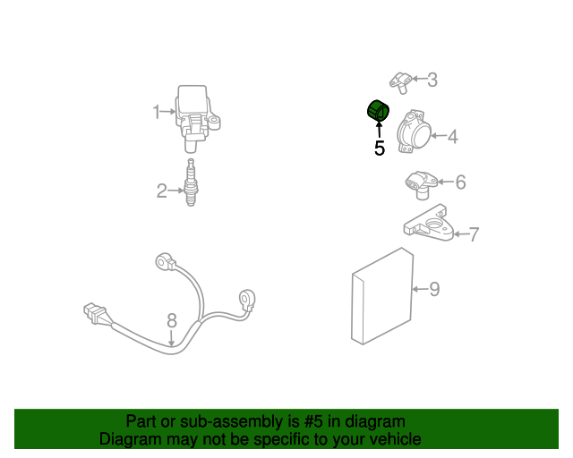 8622468 - Aperture Assembly - 2003-2006 Volvo | Volvo OEM Parts Direct