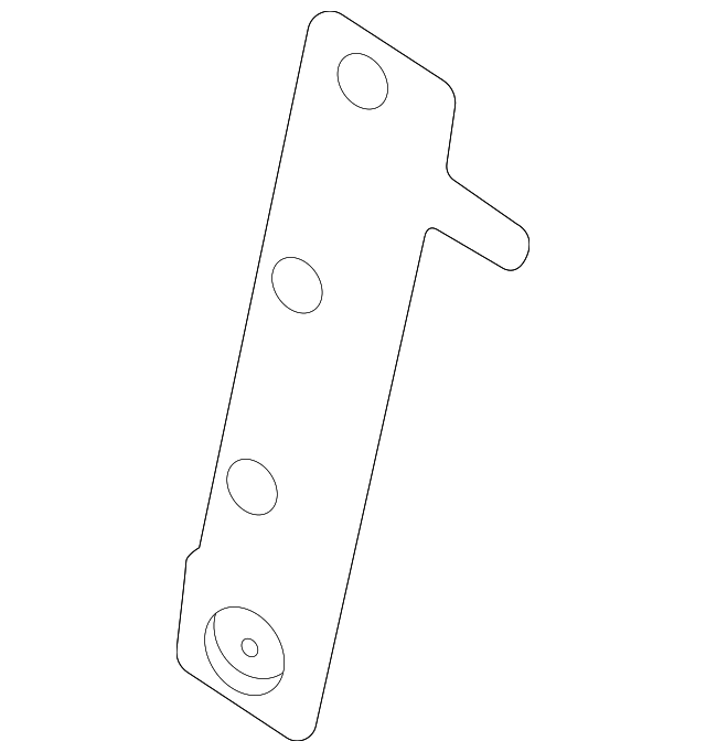 Genuine OEM Ford Part - Bracket BK2Z-6125300-C | Genuine OEM Ford Parts ...