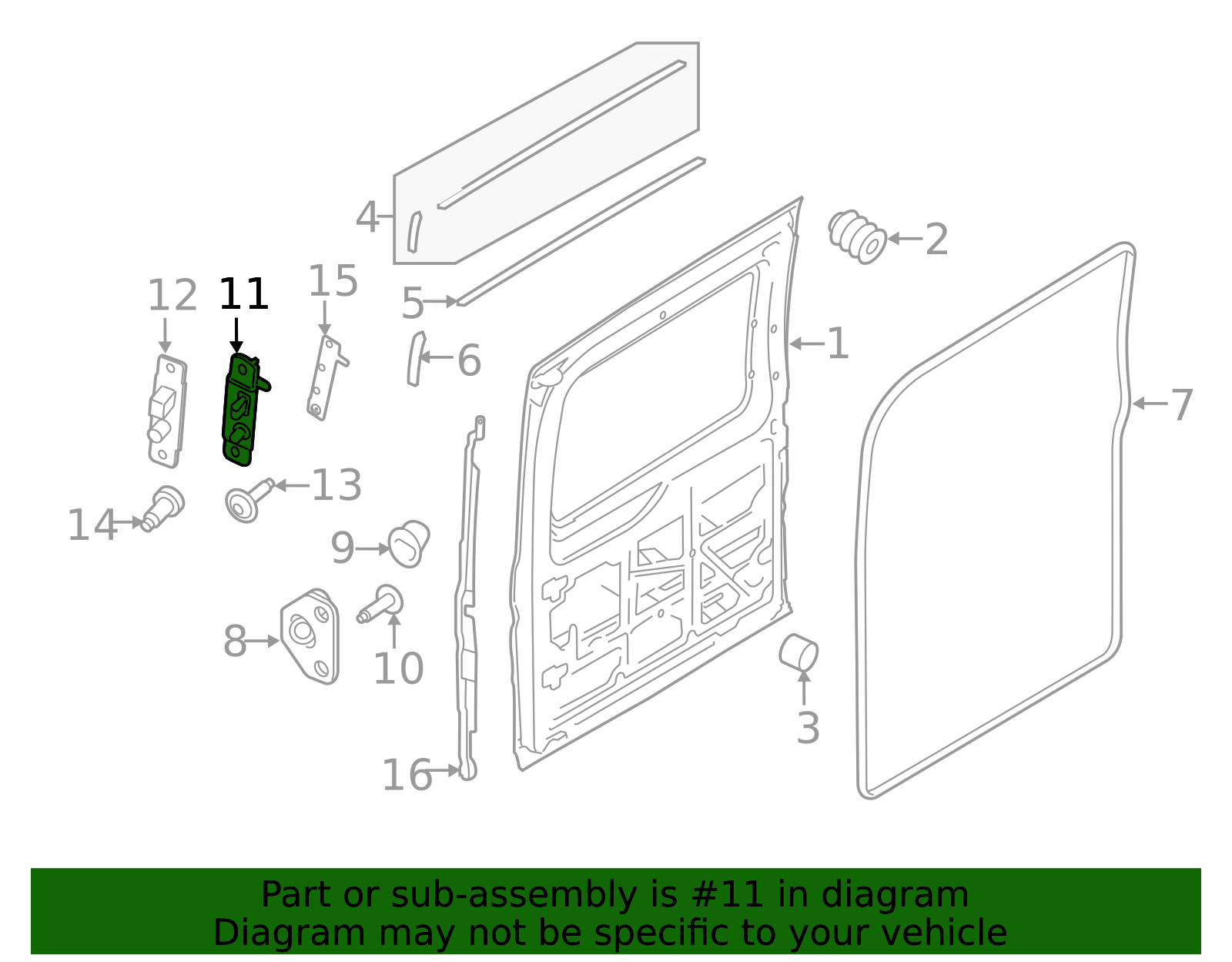 2015-2024 Ford Locator BK2Z-6125300-B | Ford OEM Parts Outlet