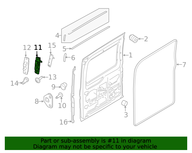 BK2Z-6125300-B - Locator 2015-2023 Ford | Ford Parts Direct