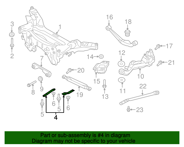 2017-2022 Nissan Rogue Sport Stay Bracket 55452-JY00B | Nissan Parts OEM
