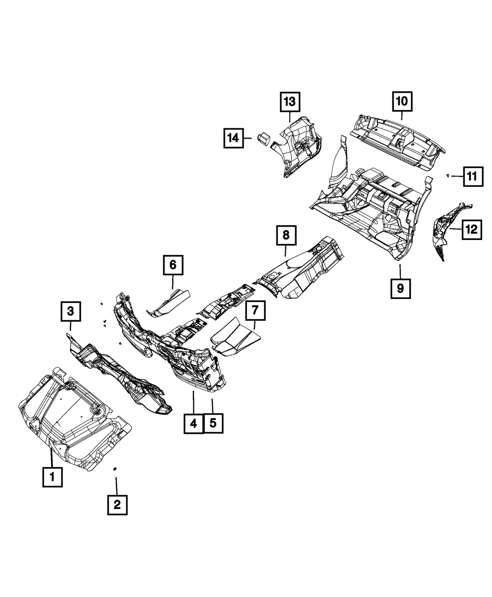 2001-2025 Mopar Push Pin 4878883AA | Mopar eStore