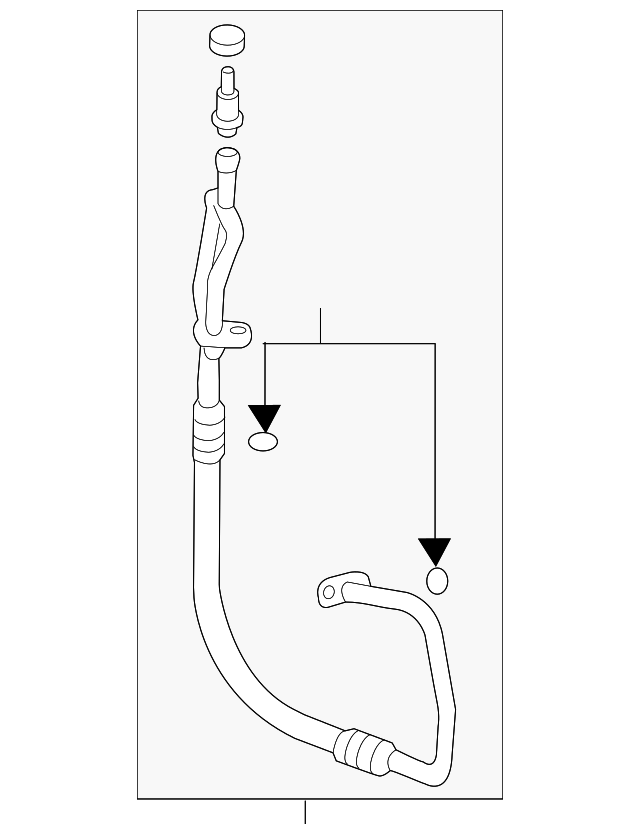 2014-2016 Kia Soul Discharge Hose 97762-B2000 | Kia Automotive Parts