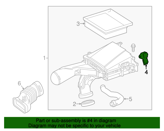 006-153-97-28 - Manifold Absolute Pressure Sensor 1998-2020 Mercedes ...