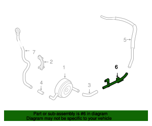 2004-2008 Nissan Maxima Water Pipe 14053-8J10A | OEM Parts Online
