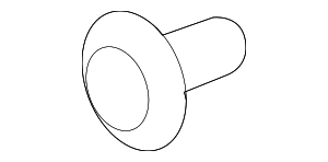 2003-2007 Saturn Ion Package Tray Retainer 22684150 | GMPartsDirect.com