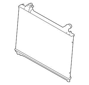 Genuine OEM Radiator Part# LR092460 Fits 2018-2020 Land Rover Range ...