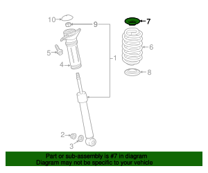 48257-06030 - Upper Insulator - 2016-2022 Toyota | Conicelli Toyota of ...