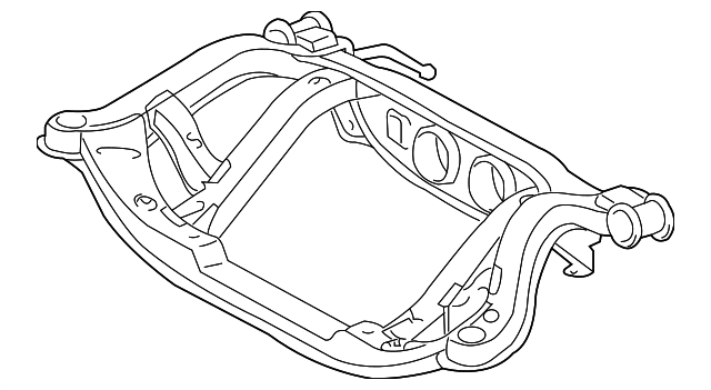 2006-2013 Toyota Highlander Suspension Sub-Frame Cross-Member 51206 ...