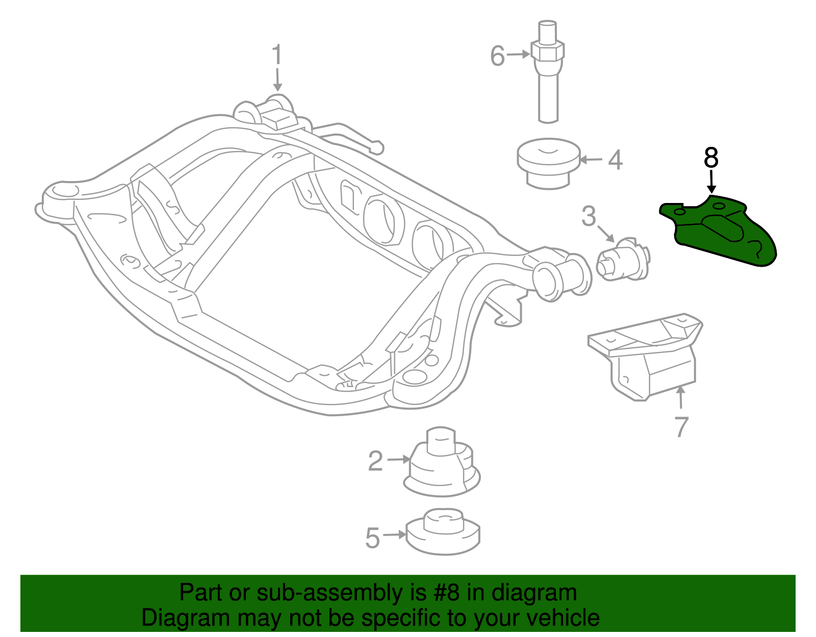 2001-2013 Toyota Highlander Tow Hook 51967-0E010 | OEM Parts Online