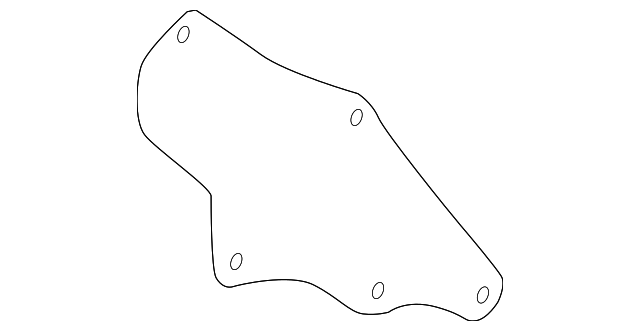 53883-04010 - Apron Assembly Seal - 2005-2015 Toyota Tacoma | DiscMonster