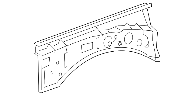 53713-04901 - Upper Rail 2005-2015 Toyota Tacoma | Brantford Toyota Parts