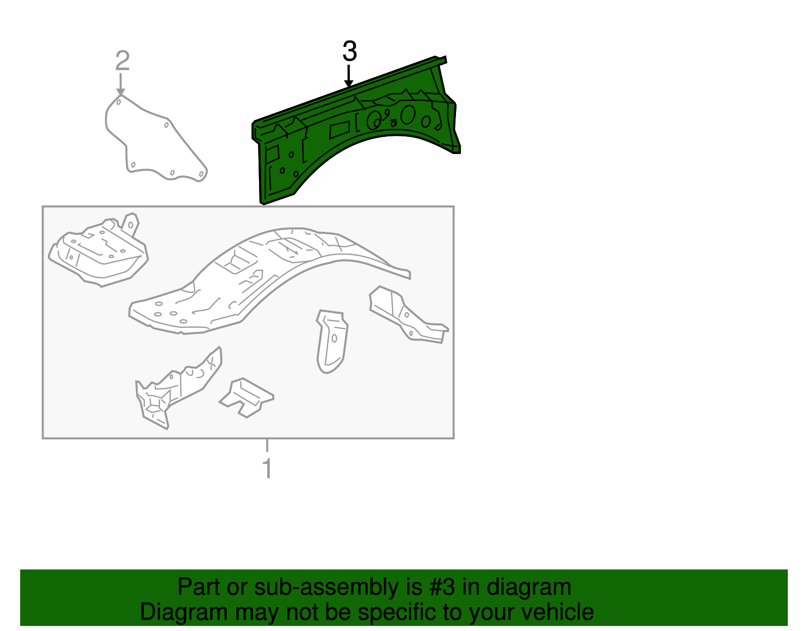 OEM 2005-2015 Toyota Tacoma Upper Rail Part # 53714-04010 | Modern ...