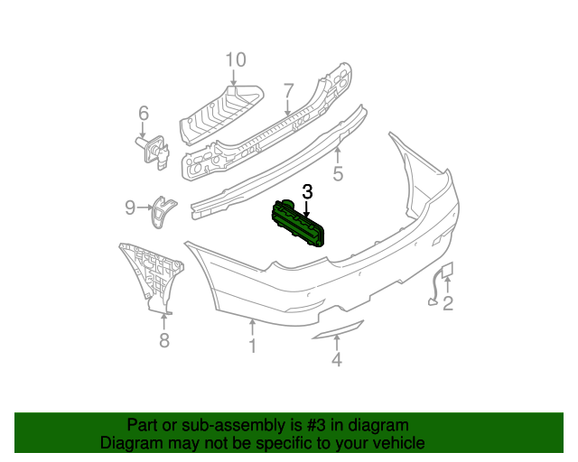 Genuine BMW 64-22-6-945-845 | Vent | FREE Shipping on Most Orders $499 ...