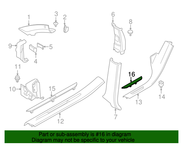 51477370422 - 2014-2018 BMW X5 Insert (51-47-7-370-422) | BMW of South ...