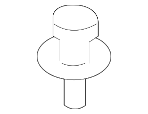 2008 Saturn Astra Fender Liner Rivet 90138810 | GMPartsDirect.com