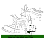 2010-2015 Chevrolet Camaro Lower Bracket - Driver's Side (LH) 92243317 ...