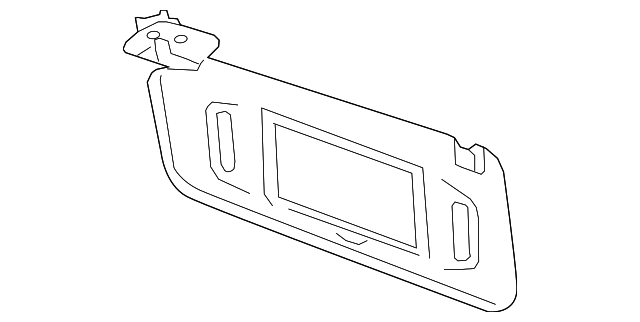 84247140 - Sun-Visor 2017-2019 GM | Chevrolet Parts Direct