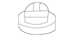 16523-F0020 - Radiator Upper Insulator - 2018-2023 Toyota | OEM Genuine ...