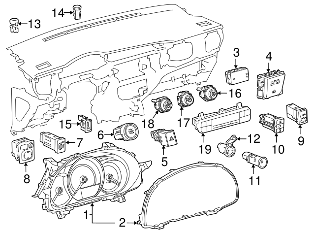 8862547031 - Sun Load Temperature Sensor 1998-2019 Toyota | AutoNation ...
