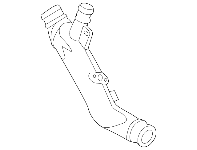 1K0-145-770-P - Connector Pipe - 2006-2013 Volkswagen | VW Direct Auto ...