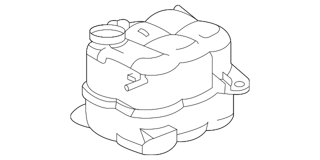 2020-2024 GM Radiator Surge Tank 84630072 GM | GMPartsDirect.com