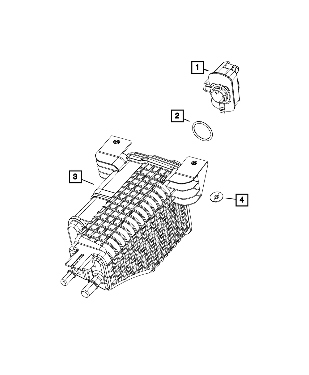 68403001AA - Evaporative System Integrity Module Detector 2023-2025 ...