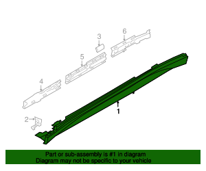 51-13-8-067-706 - Lower Molding - 2016-2021 BMW X1 | BMWPartsHub