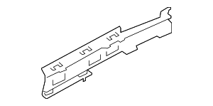 Genuine BMW 51-77-7-332-334 | Rocker Molding Mount Plate | FREE ...