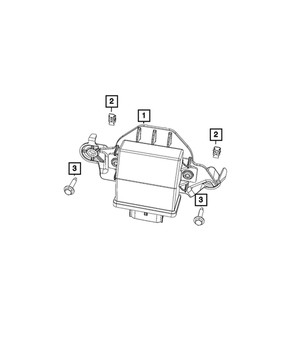 2019-2023 Ram 1500 Adaptive Headlamp Module 68335875AD | Mopar eStore