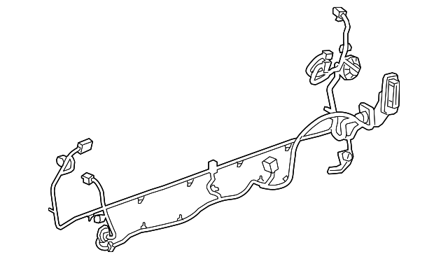 84262354 - Front Passenger Side Door Wiring Harness 2016-2018 Chevrolet ...