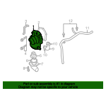 2006-2011 Subaru OEM NEW 2006-2011 Subaru Forester Impreza Engine Water ...