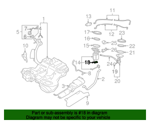 2005-2011 Audi Sending Unit 4F0-919-673-C | OEM Parts Online