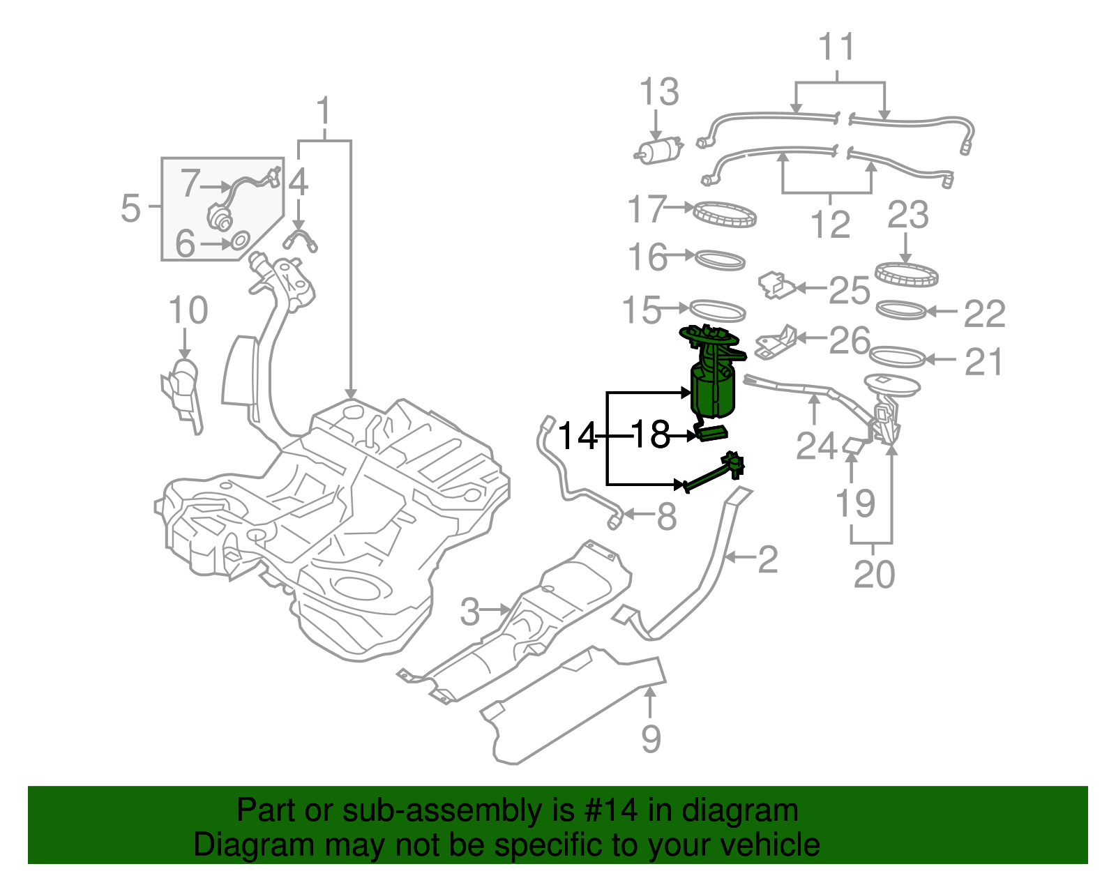 4F0-919-087-F - High-Quality Electric Fuel Pump for 2005-2011 Audi ...