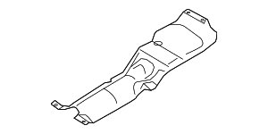 4F0-201-781-A - Fuel Tank Bracket 2005-2011 Audi | Audi OEM Parts
