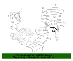 2005-2011 Audi Auxiliary Pump 4F0-201-865-H | OEM Parts Online