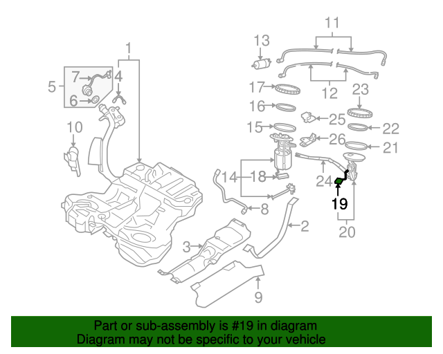 4F0-919-673-A - Sending Unit - 2005-2011 Audi | European OEM Parts Direct