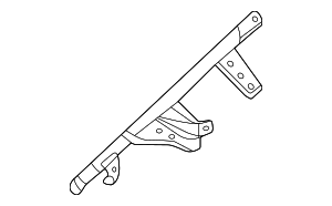 55308-0E080 - Outer Brace - 2020-2021 Toyota Highlander | OEM Genuine ...