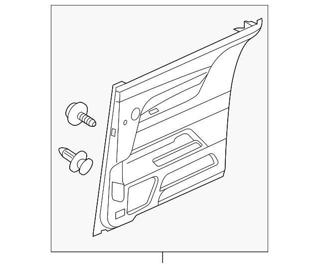 83701-TK8-A11ZA - Door Trim Panel 2011 Honda Odyssey | Honda Parts Online