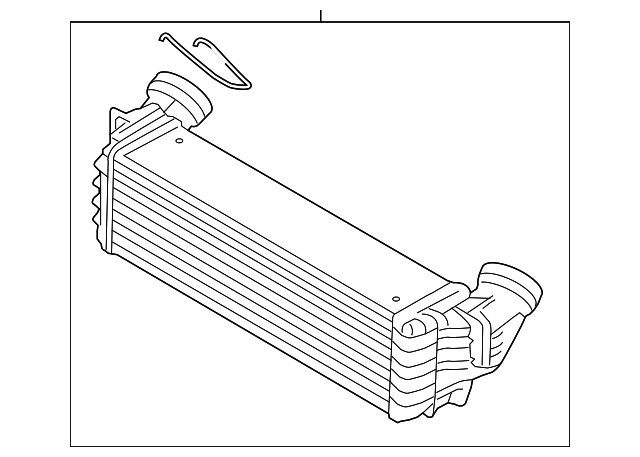 17517809321 - Inter-Cooler 2008-2019 BMW | Genuine BMW Parts