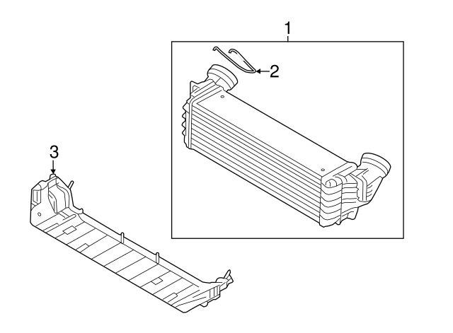 17517809321 - Inter-Cooler 2008-2019 BMW | Genuine BMW Parts