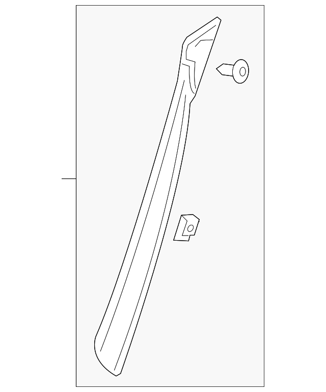 Lock Pillar Trim - Volvo (32244247) | TascaParts.com