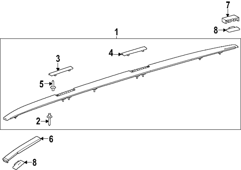 2024-2025 Lexus Lid 75631-0E080 | Retail Performance Auto Parts
