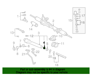 1997-2007 Toyota Rack And Pinion Bearing Kit 90364-25014 | OEM Parts Online